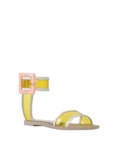 FRANCESCA BELLAVITA Two-tone Sandals - Yellow