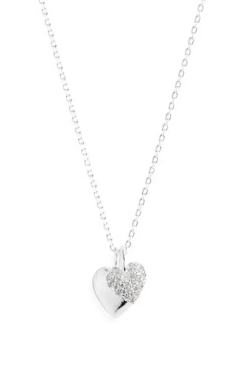 Estée Lauder Double Heart Charm Necklace