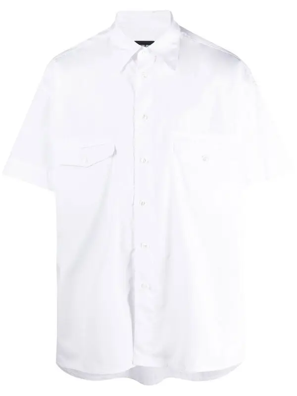 Giorgio Armani Short-sleeve Button-up Shirt
