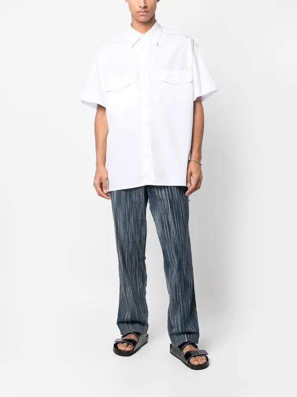 Giorgio Armani Short-sleeve Button-up Shirt