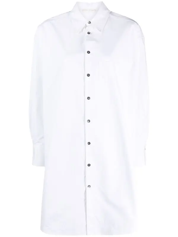 Palm Angels Button-up Shirt Dress