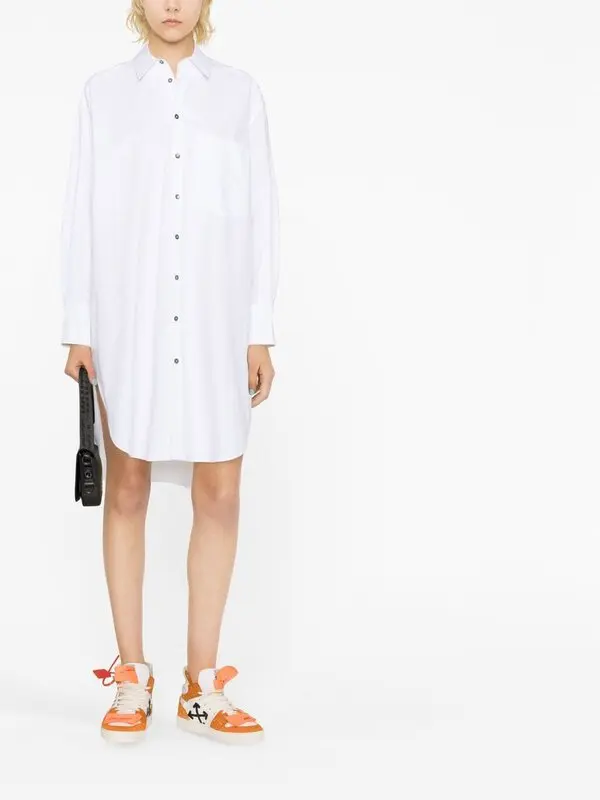 Palm Angels Button-up Shirt Dress