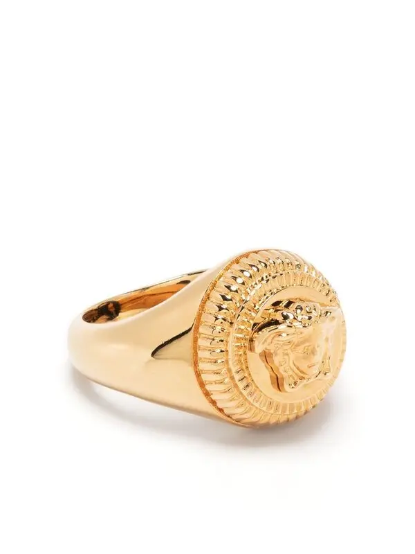 Versace Medusa Head Ring - Gold