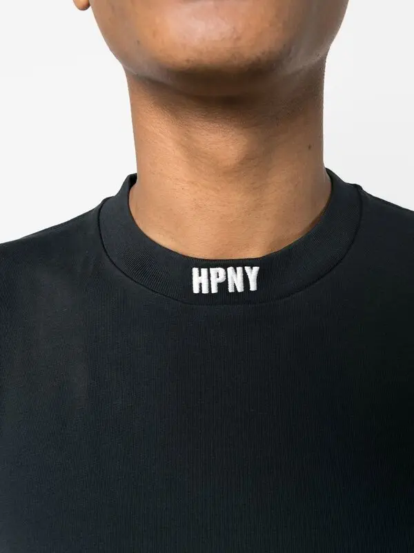 Heron Preston Logo-patch Crew-neck T-shirt - Black