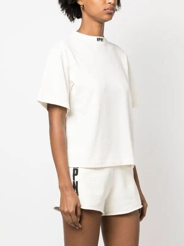 Heron Preston Logo-print Organic Cotton T-shirt - White