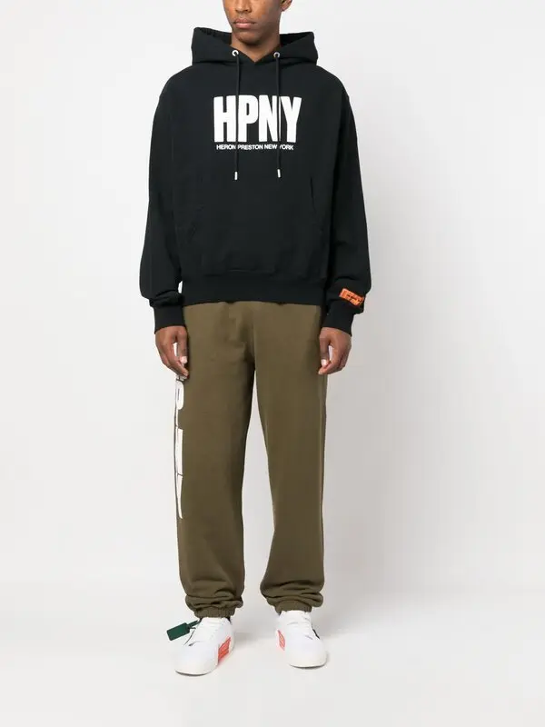 Heron Preston Logo-print Drawstring Hoodie