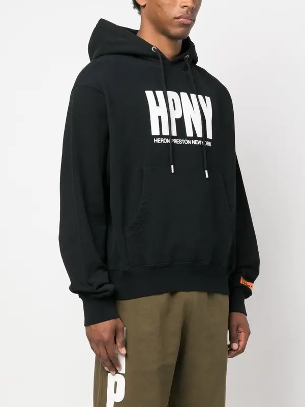 Heron Preston Logo-print Drawstring Hoodie