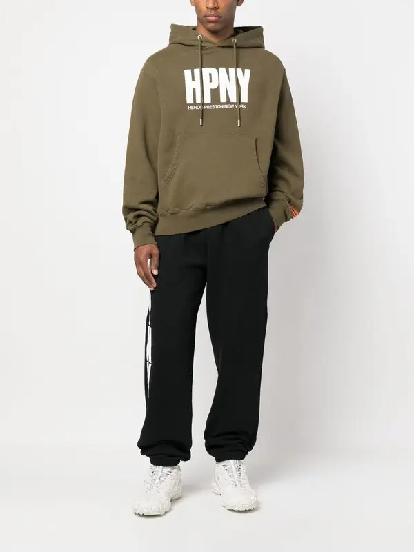 Heron Preston Logo-print Tracksuit Bottoms - Black