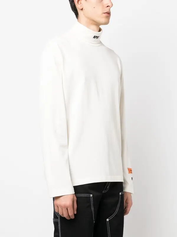 Heron Preston Logo Patch Long-sleeve T-shirt - White