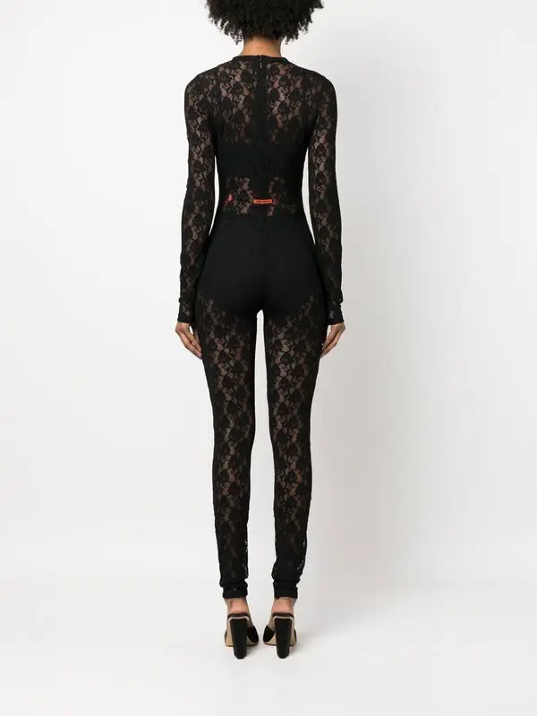 Heron Preston Lace-detailed Jumpsuit