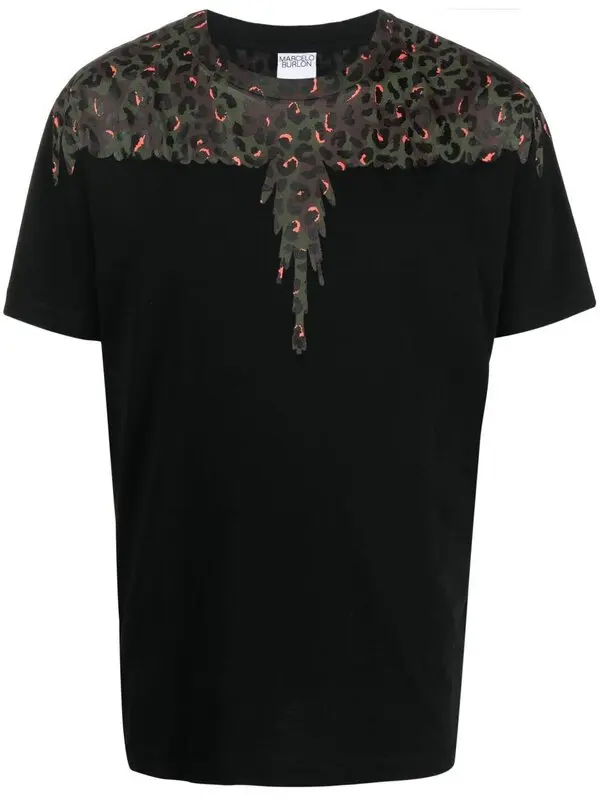 COUNTY OF MILAN Animalier Wings Organic Cotton T-shirt