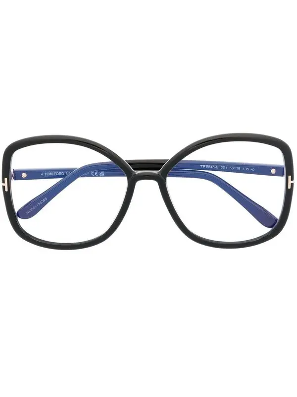 TOM FORD Oversized Frame Eyeglasses