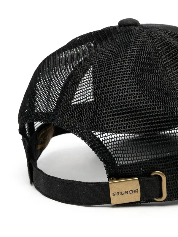 Filson Logo-patch Cap - Black