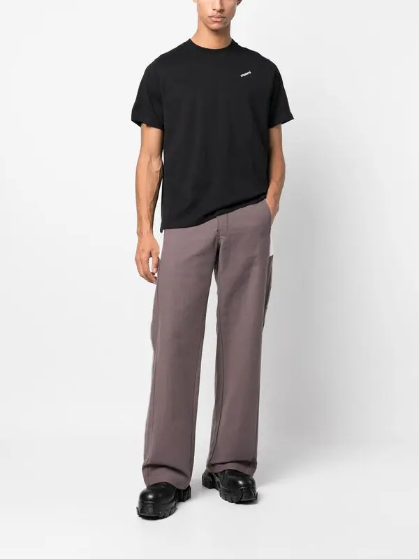 Coperni Embroidered-logo Short-sleeve T-shirt