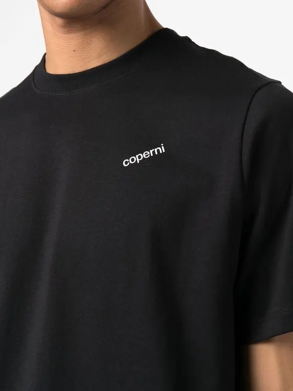 Coperni Embroidered-logo Short-sleeve T-shirt