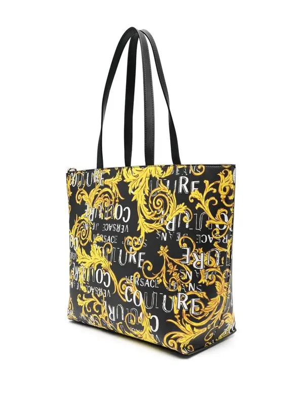 Versace Logo-print Tote Bag