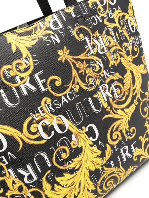 Versace Logo-print Tote Bag