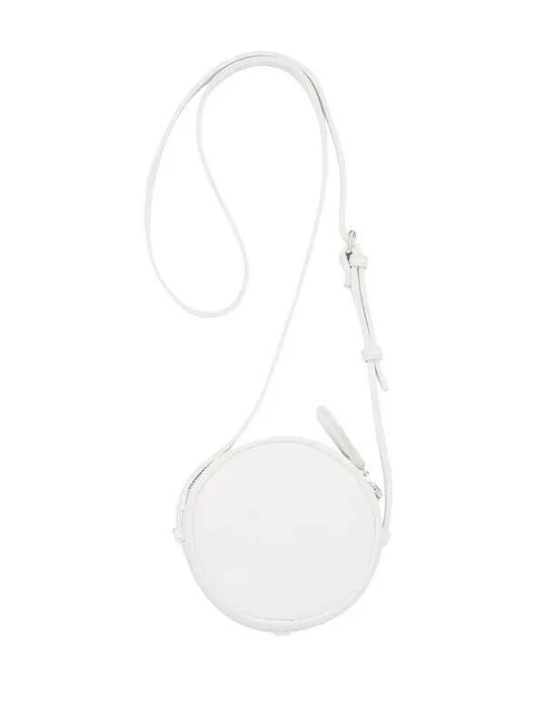 COURREGES Reedition Circle Leather Bag - White