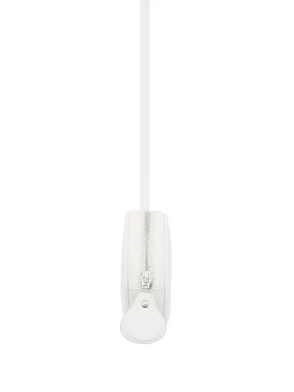 COURREGES Reedition Circle Leather Bag - White