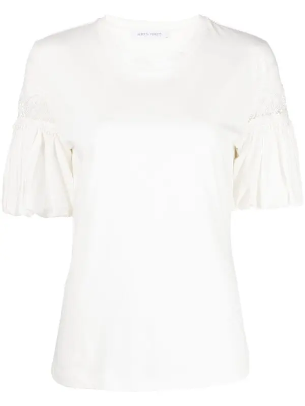 Alberta Ferretti Puff-sleeve T-shirt