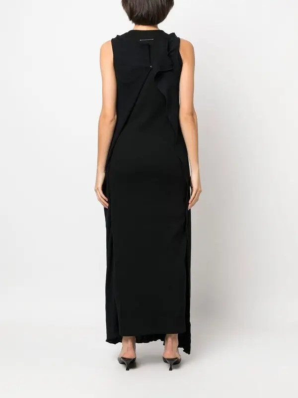 MAISON MARGIELA Asymmetric Draped Dress