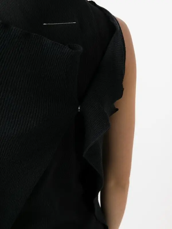 MAISON MARGIELA Asymmetric Draped Dress