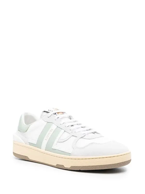 LANVIN Panelled Low-top Sneakers - White