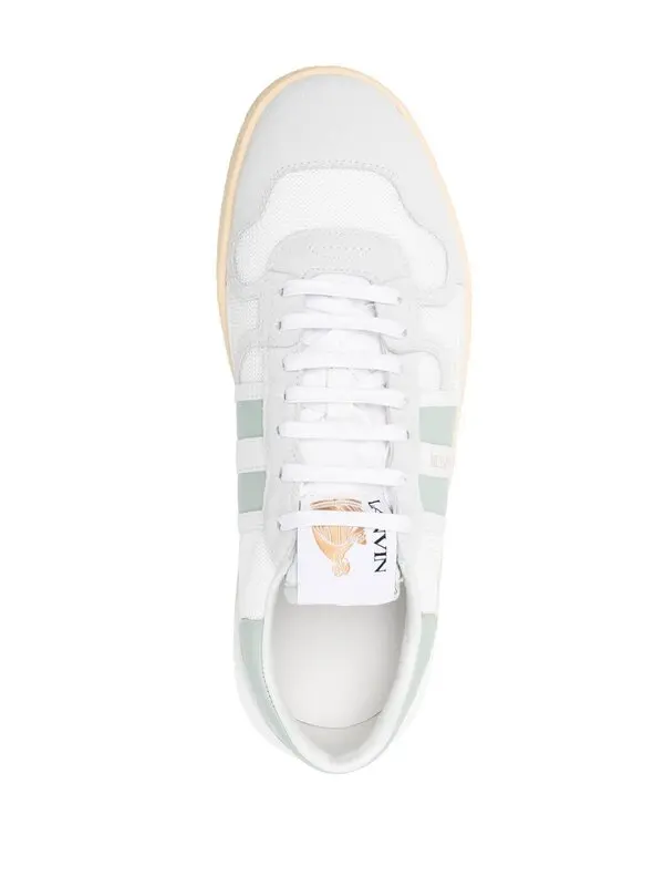 LANVIN Panelled Low-top Sneakers - White