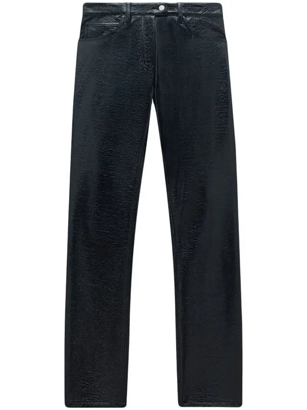 COURREGES Reedition Five-pocket Trousers - Black