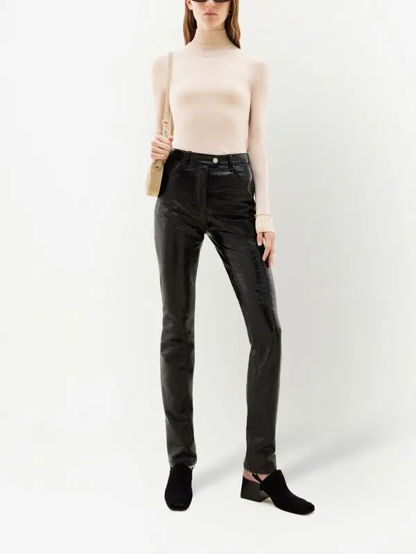 COURREGES Reedition Five-pocket Trousers - Black