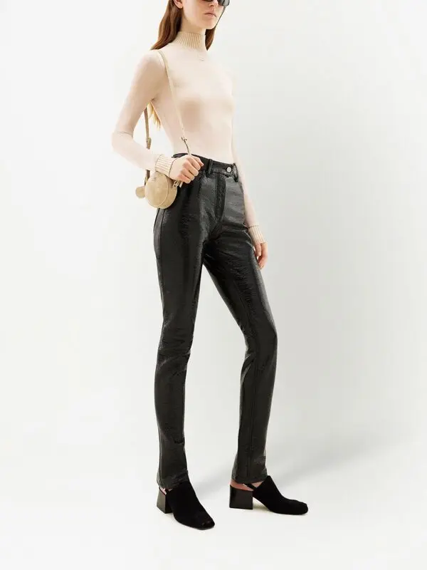 COURREGES Reedition Five-pocket Trousers - Black