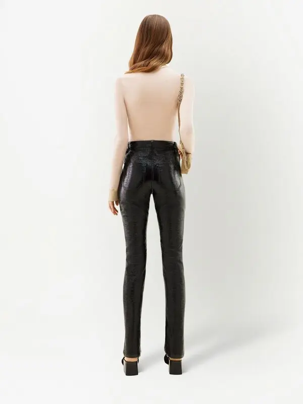COURREGES Reedition Five-pocket Trousers - Black
