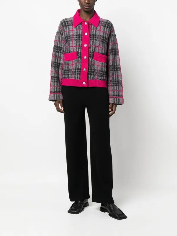 BARRIE Straight-leg Knit Trousers