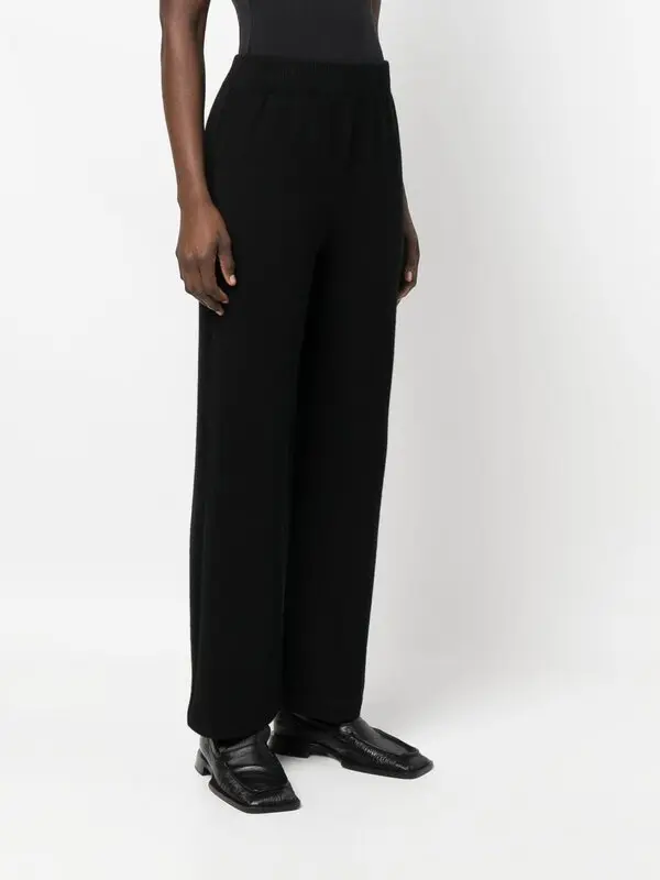 BARRIE Straight-leg Knit Trousers