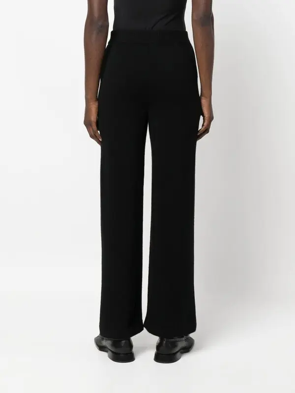 BARRIE Straight-leg Knit Trousers