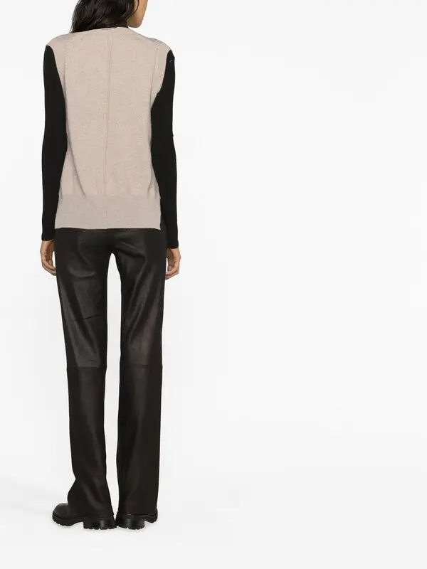 BARRIE Iconic Sleeveless Jumper - Neutrals