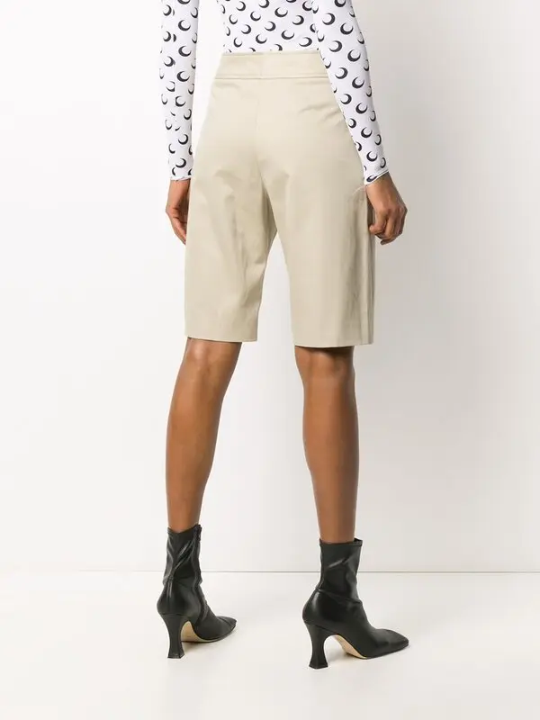 Palm Angels Contrasting Pocket Knee-length Shorts
