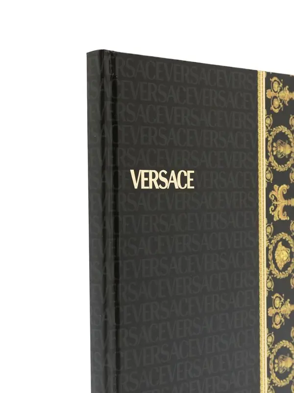 Versace Barocco Logo-print Notebook