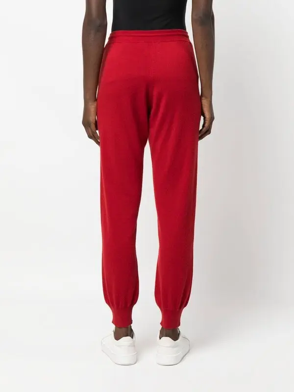 BARRIE Drawstring Track Pants - Red
