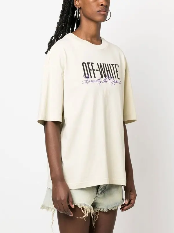 Off-White Logo-print Short-sleeve T-shirt