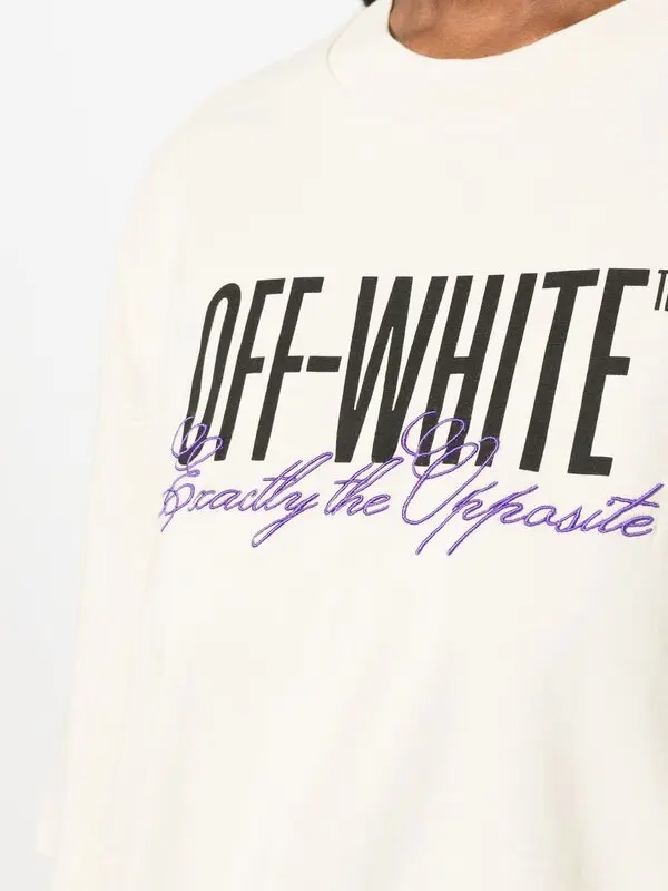 Off-White Logo-print Short-sleeve T-shirt