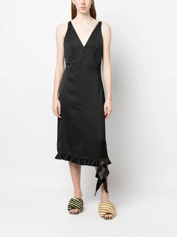 Remain Birger Christensen V-neck Maxi Dress