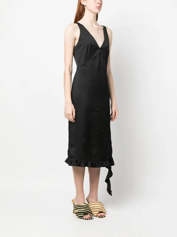 Remain Birger Christensen V-neck Maxi Dress