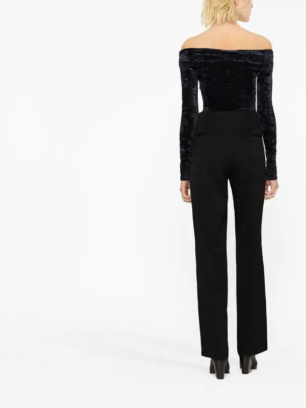 Isabel Marant Étoile Scarly Tailored Trousers - Black