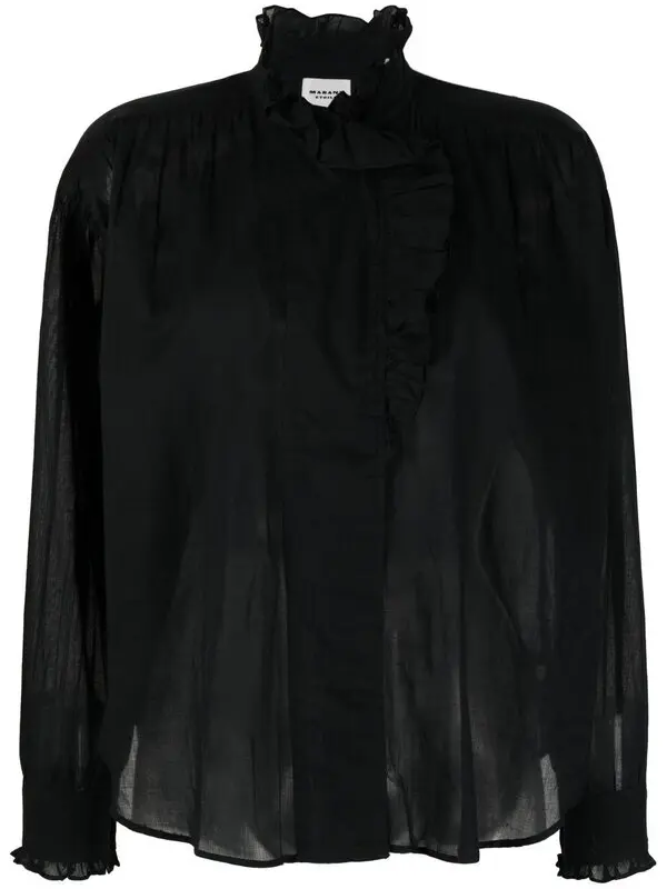 MARANT ETOILE Pamias Ruffled Blouse