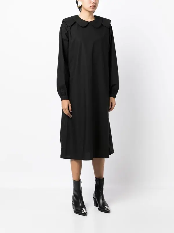 Raf Simons Rounded-collar Midi Dress