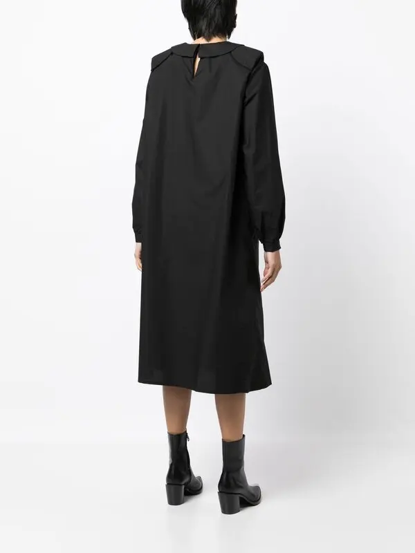 Raf Simons Rounded-collar Midi Dress