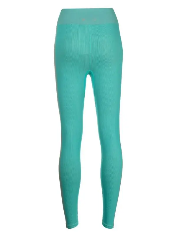 The Upside Seamless Ribbed Leggings - Green