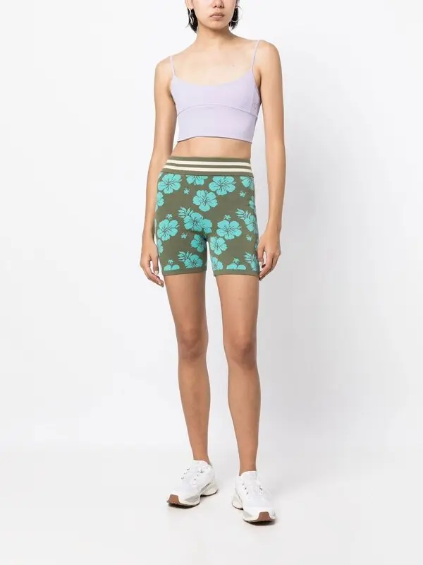 The Upside Aloha Knit Spin Shorts