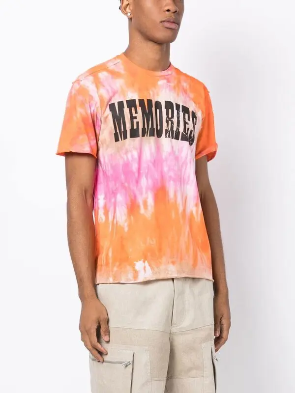 STAIN SHADE X Hiroshi Fujiwara Tie-dye Print T-shirt
